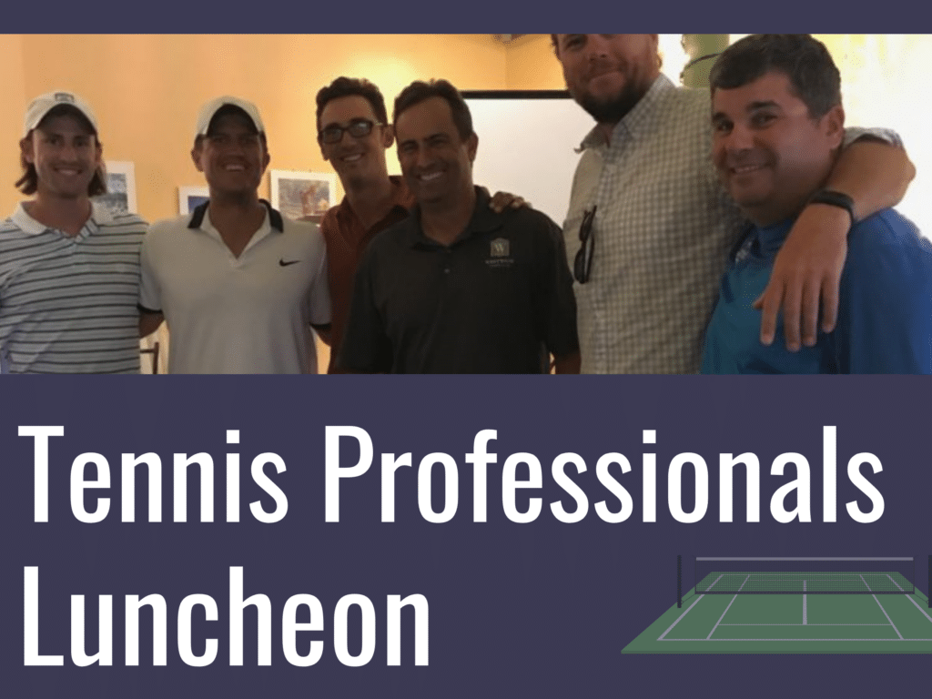 Tennis Pro's Luncheon - Capital Area Tennis Association